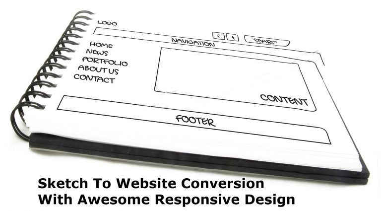 Guide To Sketch To HTML Website Conversion With Responsive Design